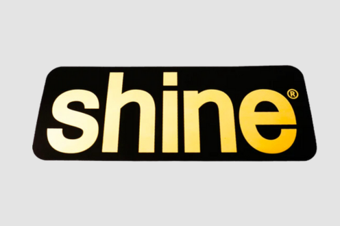 shine® 5" gold chrome decals – Shine Papers