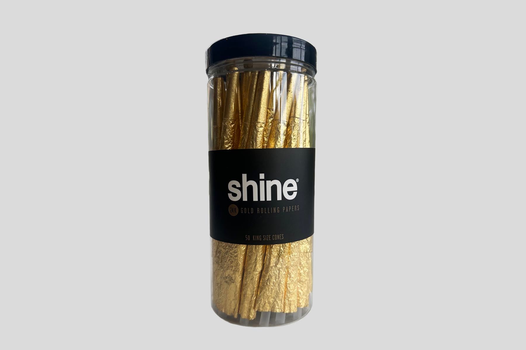 Shine 24K Gold King Size Cone - 50 pack – Shine Papers